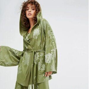 Puma | Jackets & Coats | Puma X Fenty By Rihanna Boxing Robe In Olive ...